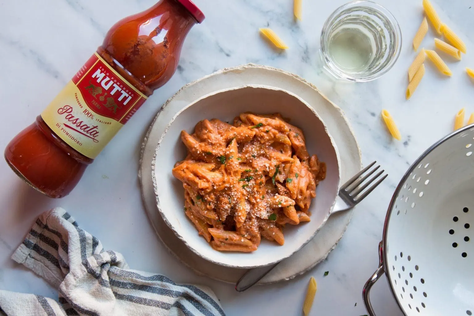 Vodka Pasta - italian recipe | Mutti Recipe