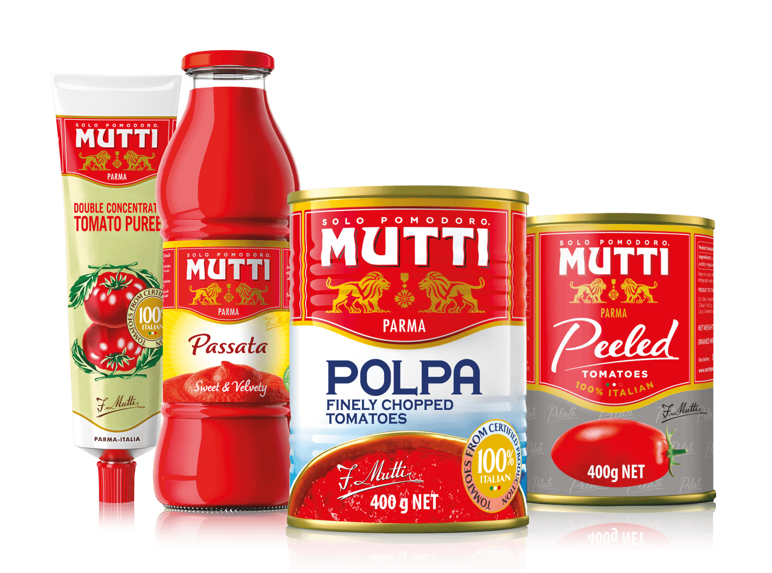 Tomato products: taste the best Italian tomatoes | Mutti